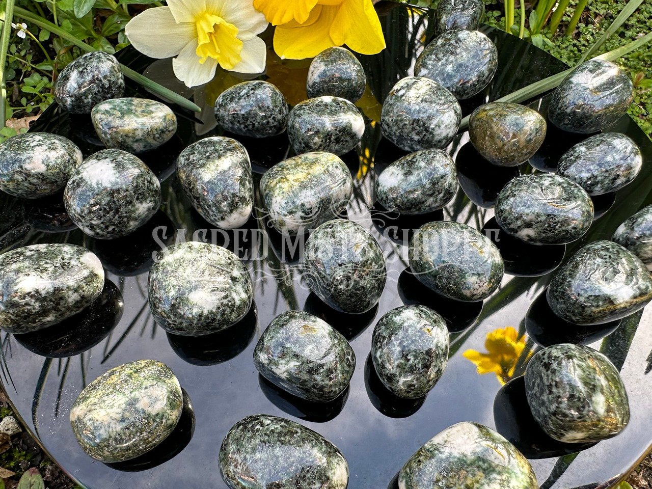 Preseli Stonehenge Bluestone AA+ Tumbled Stone for Harmonic Energy ...