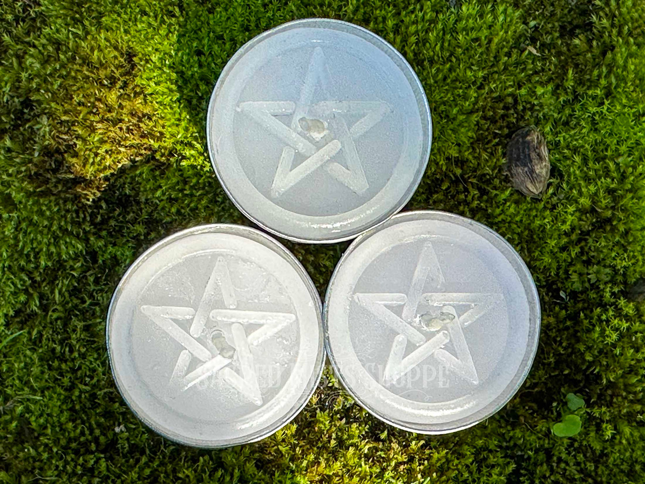 Pentacle Tea Light Candle Trio Set: Bring Magic into Your Living Space ...