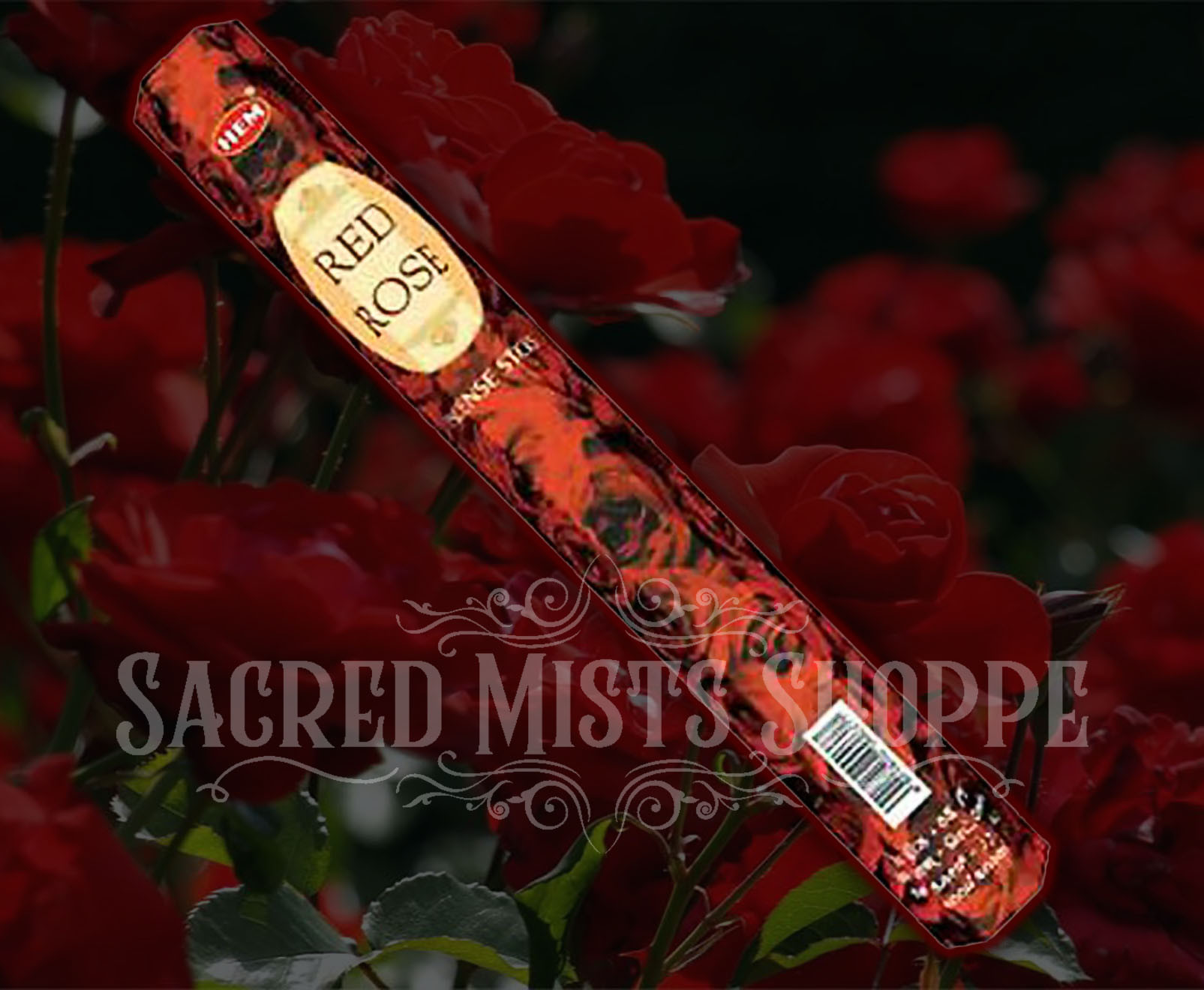 Red Rose Incense Sticks by Hem for Sacred Space, Meditation, Devotions ...