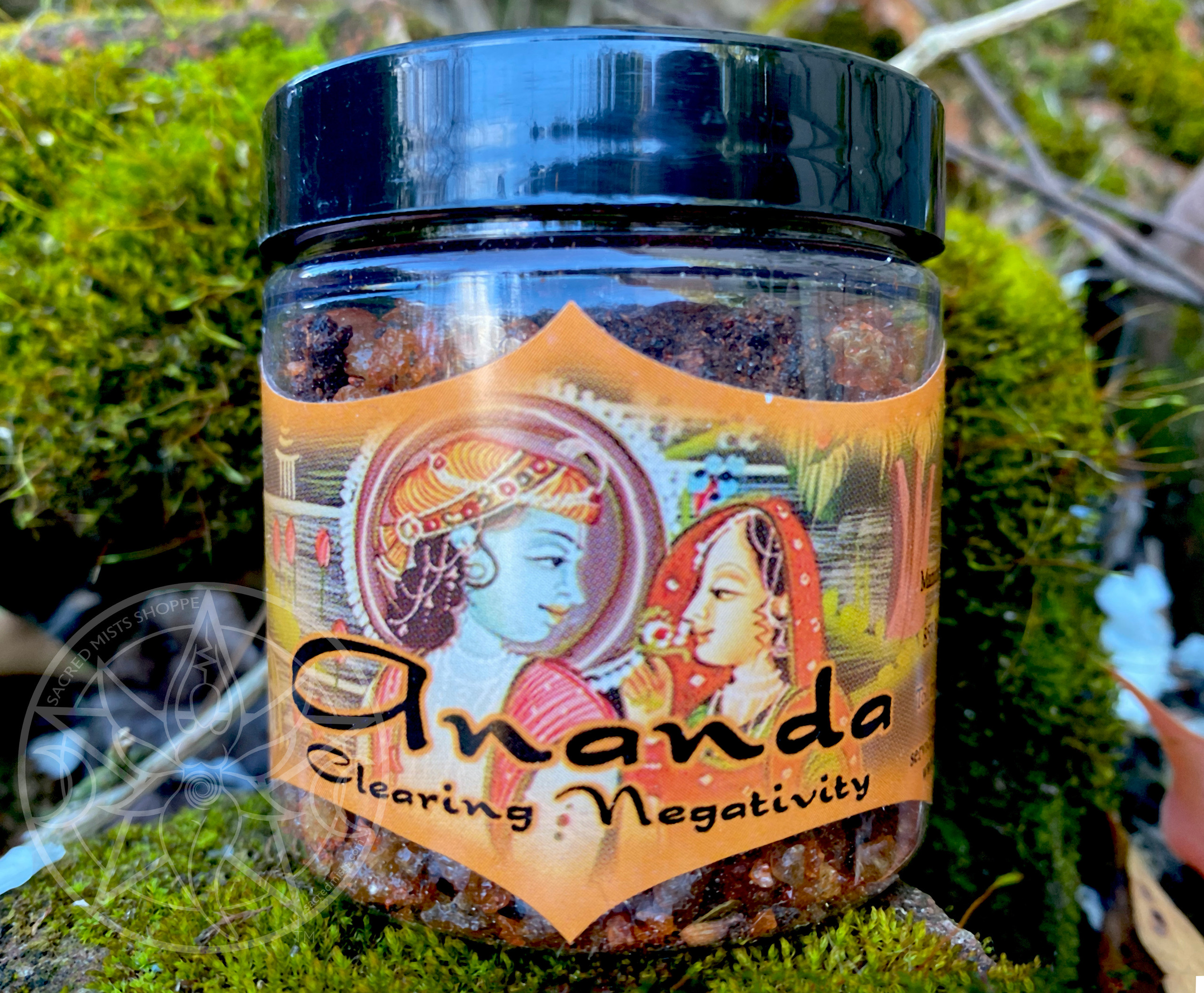 Dhanvantari Health and Healing Resin Incense Jar | Sacred Mists Shoppe