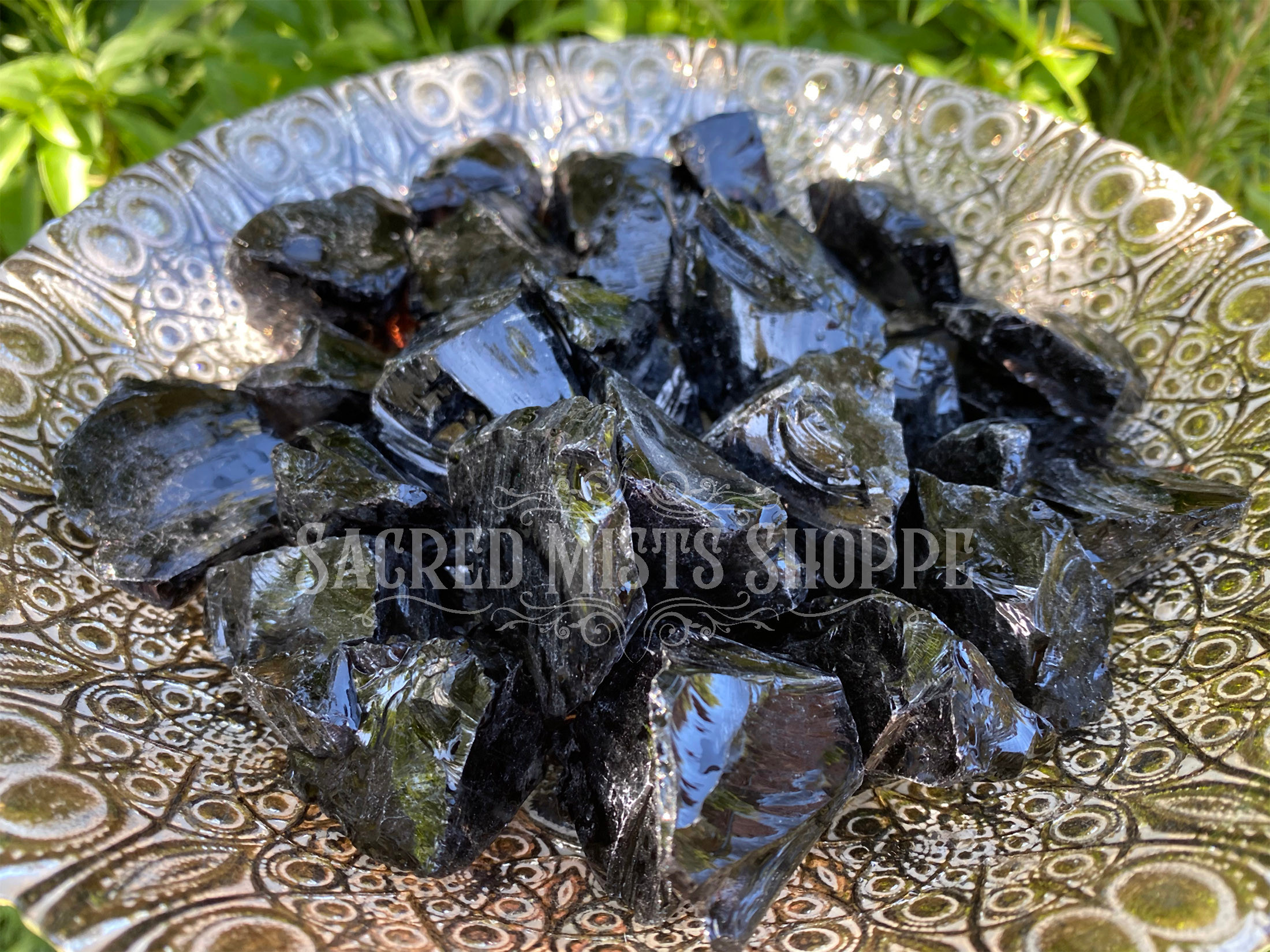 Black Obsidian Goddess Figurine | Sacred Mists Shoppe
