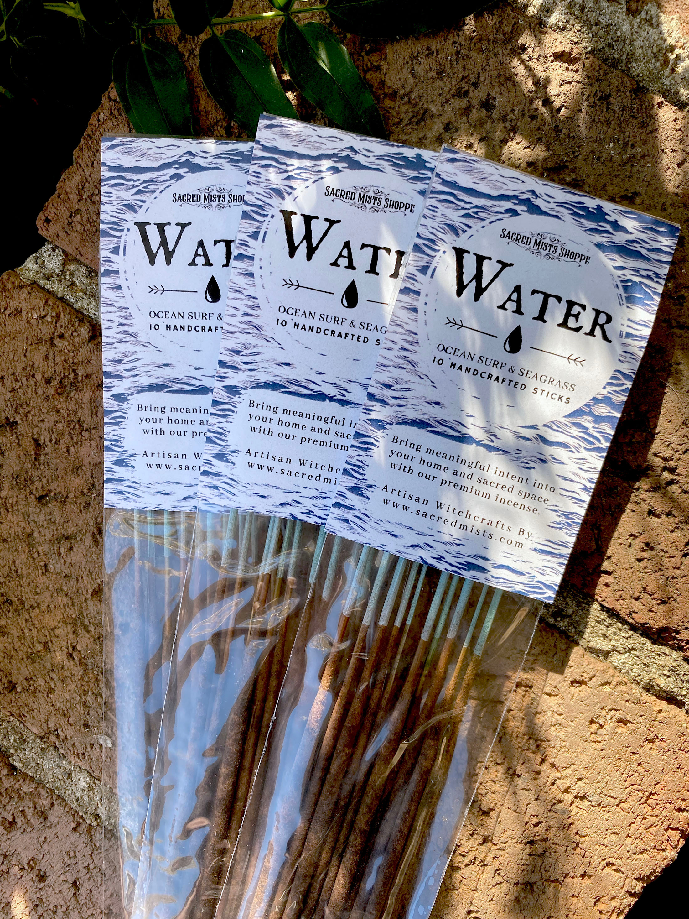 Water Incense Sticks Handmade Ocean Surf & Seagrass Incense | Sacred ...