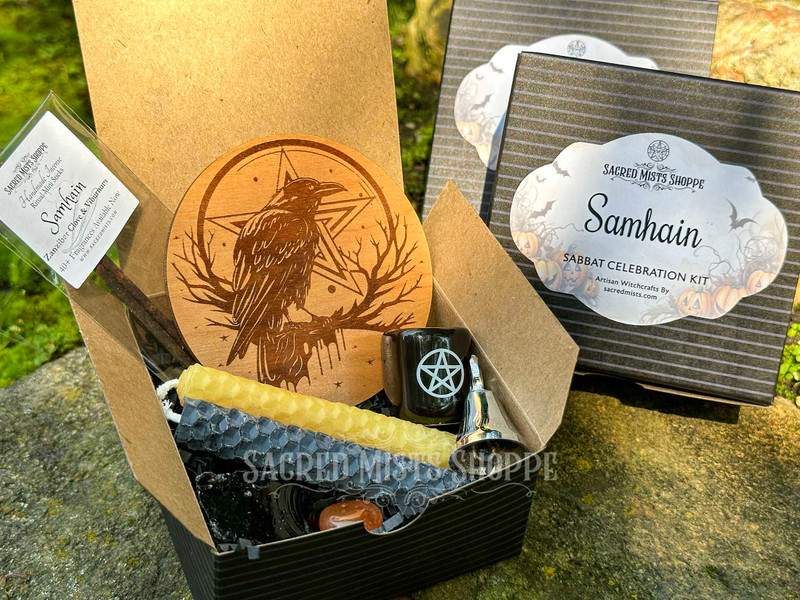 Samhain Celebration Altar Kit Handmade: Embrace the Magickal Turn of ...