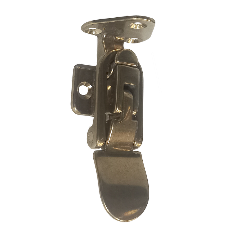 Brass Hatch Fastener - Vertical-to-Horizontal Mount | Classic Boat Supplies