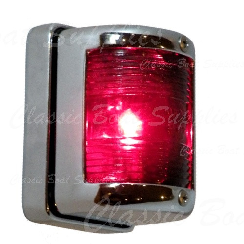 Brass Navigation Lights - 112.5 Degree Port Light | Classic Boat Supplies