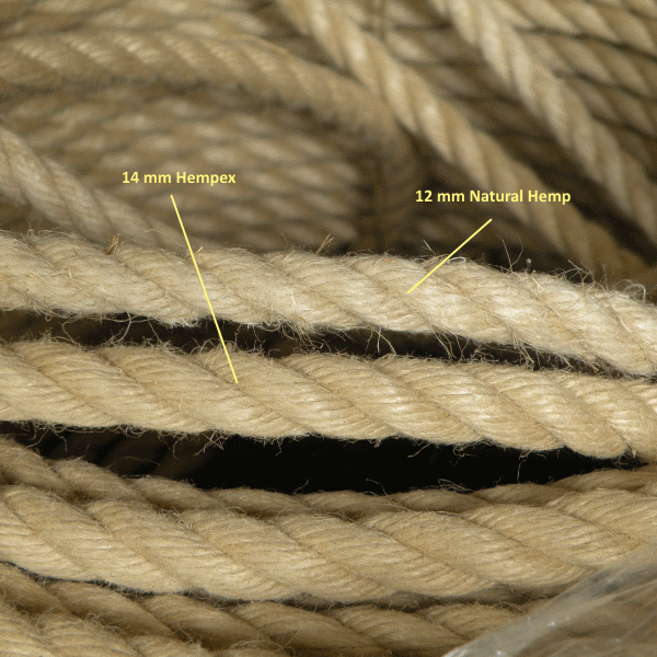 Hempex Rope - Synthetic Hemp | Classic Boat Supplies