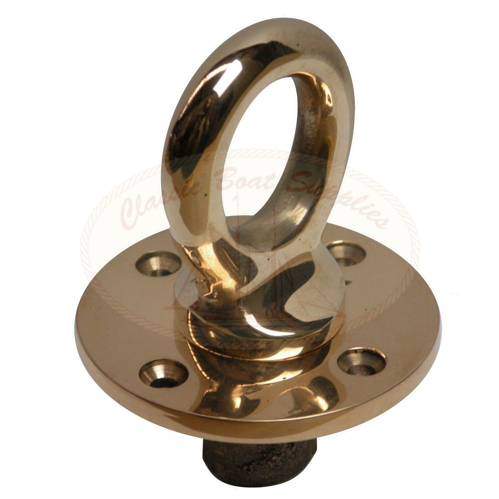 Davey Bronze Threaded Deck Plates | Classic Boat Supplies Australia