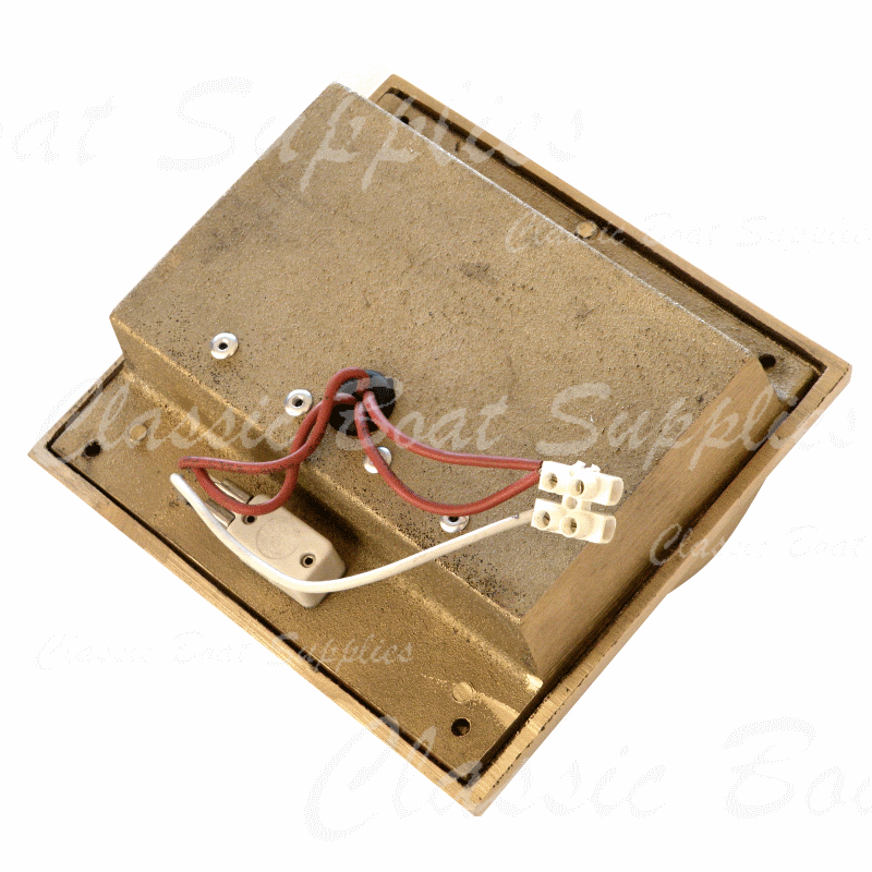 Davey Lights - Brass Recessed Berth Light | Classic Boat Supplies ...