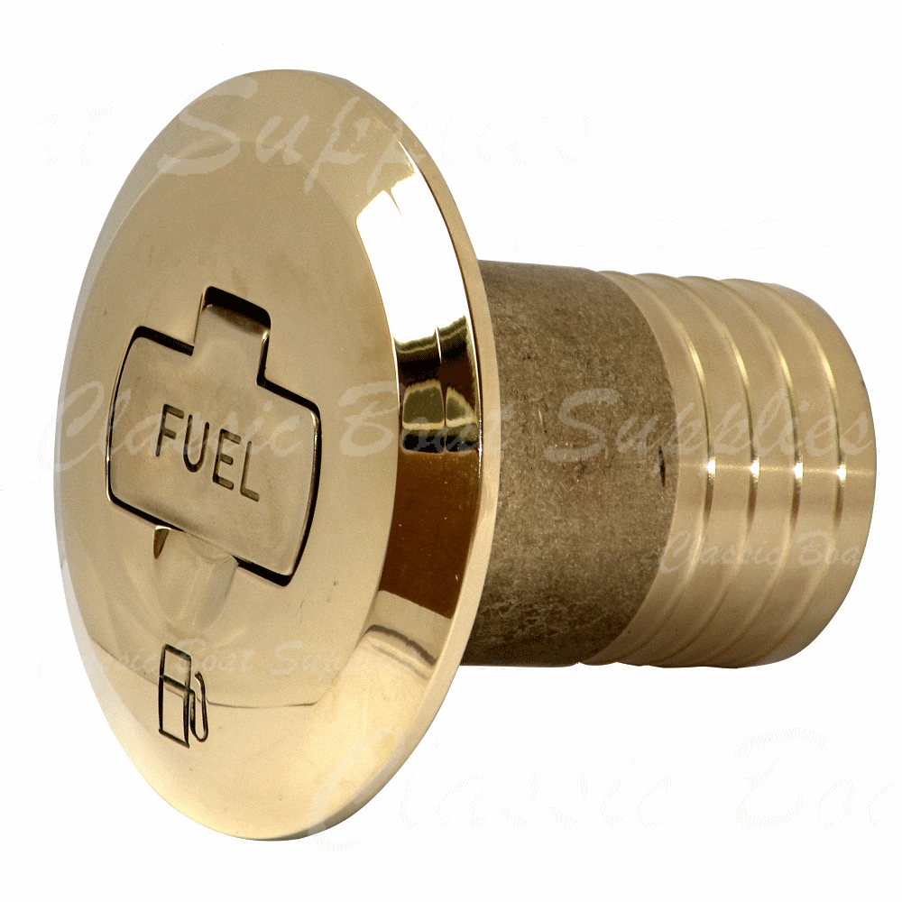 Brass Fuel Filler Cap with Lock | Classic Boat Supplies