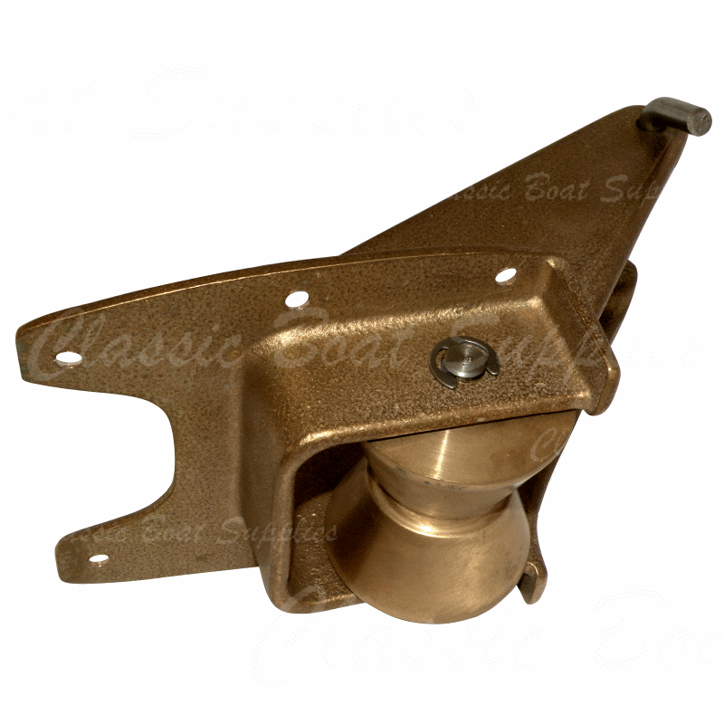 Spartan Marine Bronze Bow Roller | Classic Boat Supplies | Australia