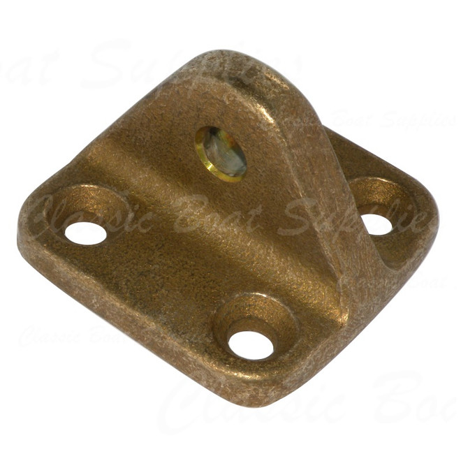 Manganese Bronze Chain Plate - Spartan | Classic Boat Supplies | Australia