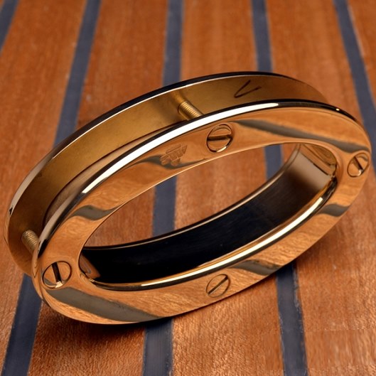 Bronze Through-Bulwark Fairlead | Classic Boat Supplies