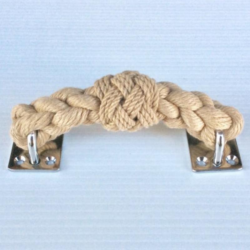 Rope Draw Pull Handle - Natural (210029 210030) | Classic Boat Supplies