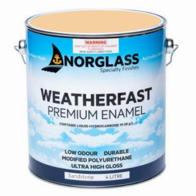 Norglass Weatherfast Premium Gloss Enamel - Sandstone (9911 9951 8052 ...