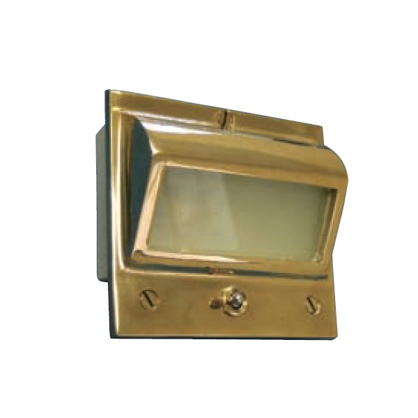 Davey Lights - Brass Recessed Berth Light | Classic Boat Supplies ...