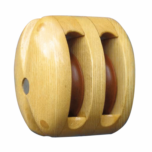 Double Timber Stropped Blocks | Classic Boat Supplies | Australia