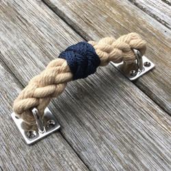 Rope Draw Pull Handle - Natural & Navy Blue (210027 210028) | Classic ...