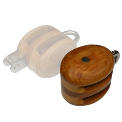 Timber Double Blocks - Davey & Co. | Classic Boat Supplies