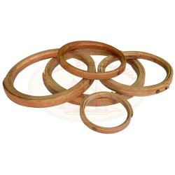 Riveted Mast Hoops - Timber | Classic Boat Supplies