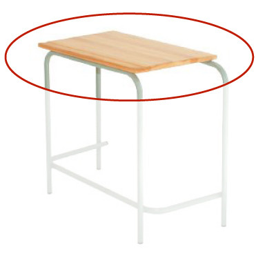 School Desks for Students and Teachers.