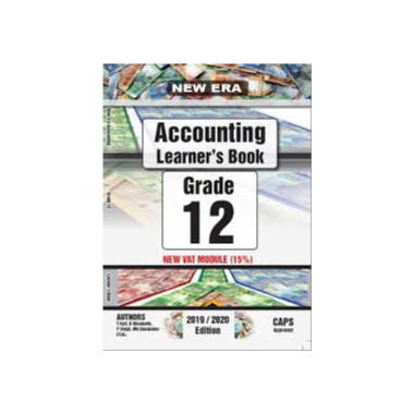 New Era Accounting Gr 12 Learner's Book - ISBN 9781775850137