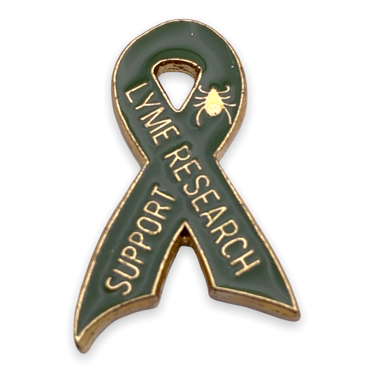 H30 ALS Awareness Pin | Lou Gehrig's Disease Ribbon Pin