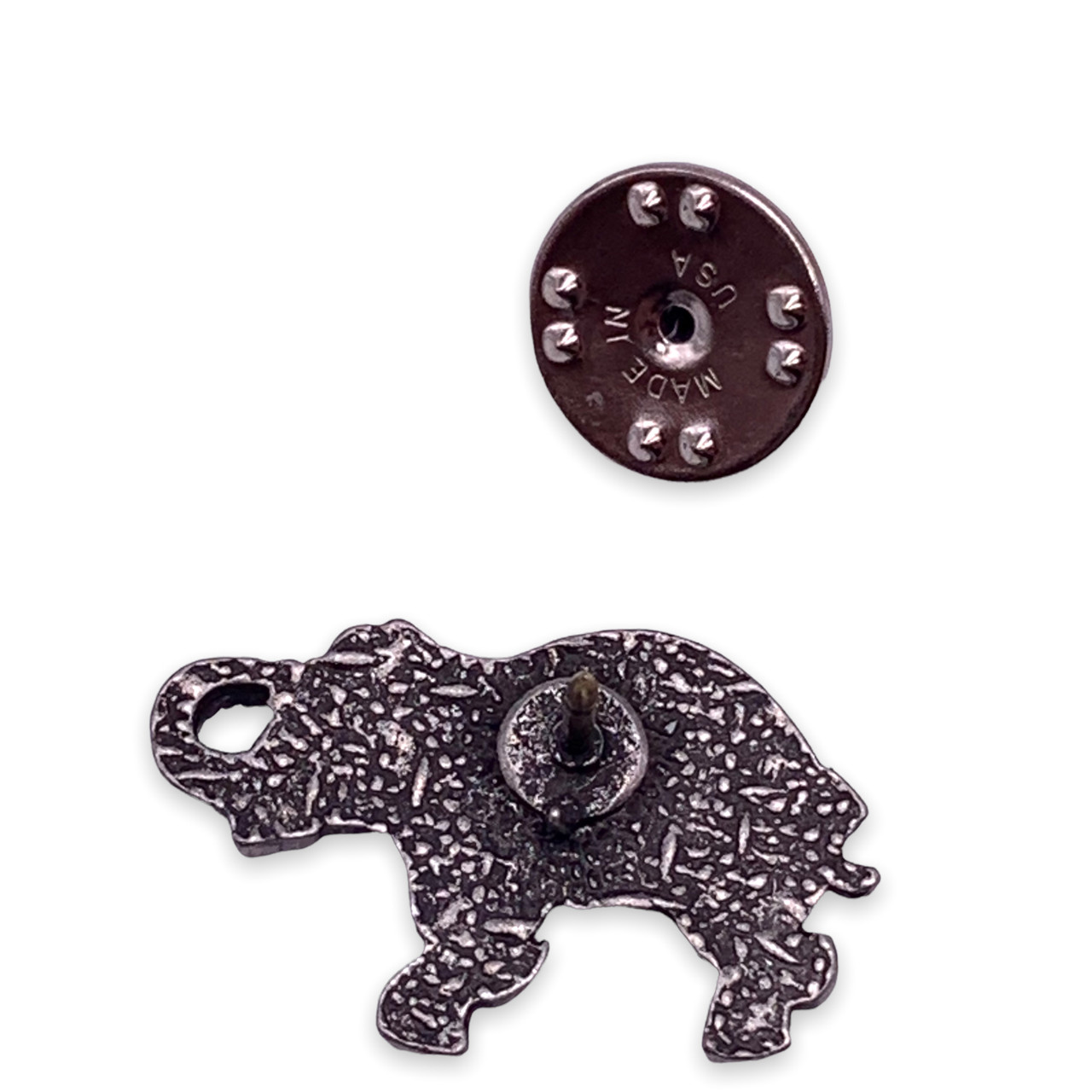 Elephant lapel pin | GOP republican elephant | Stockpins.com