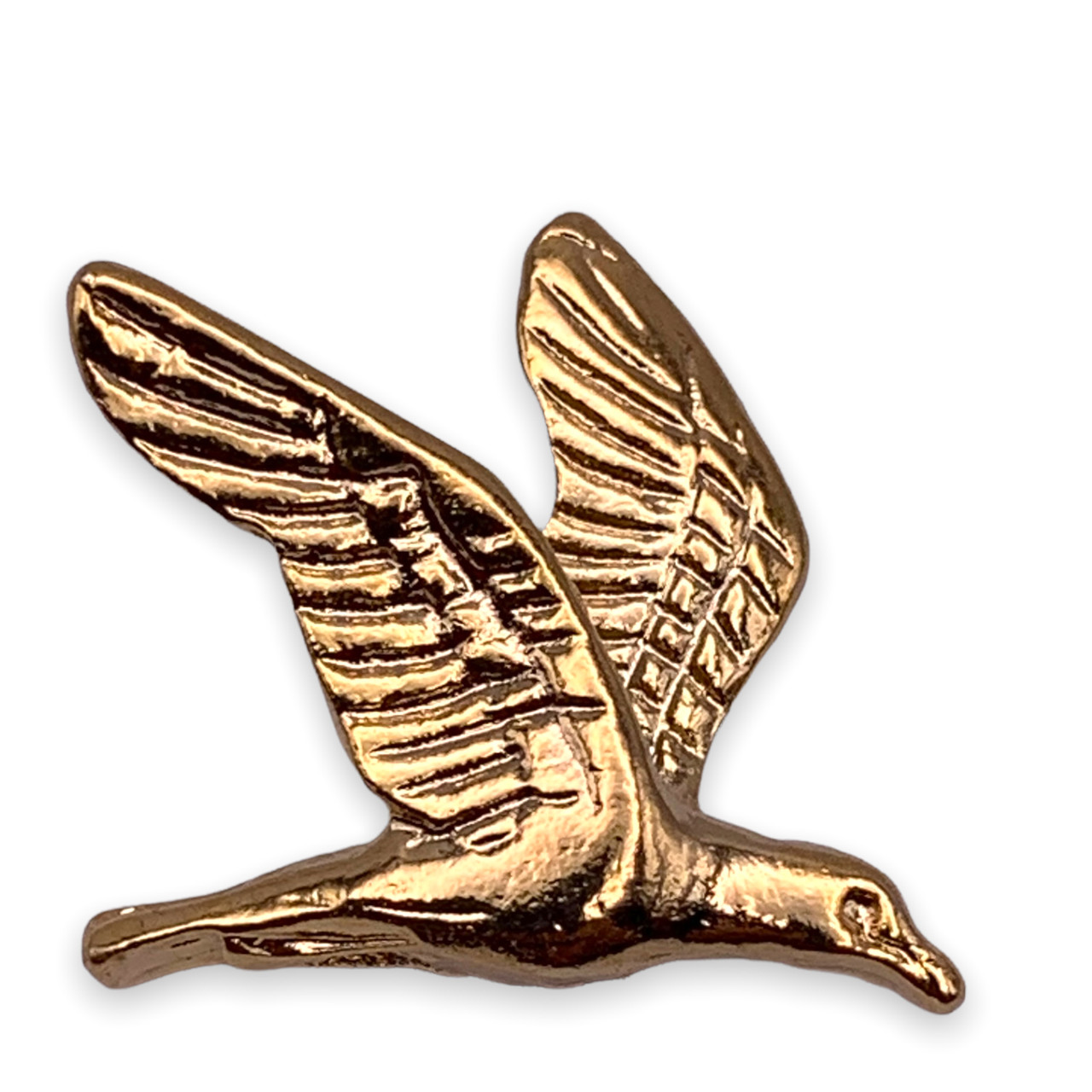 Bird flying lapel pin | StockPins.com