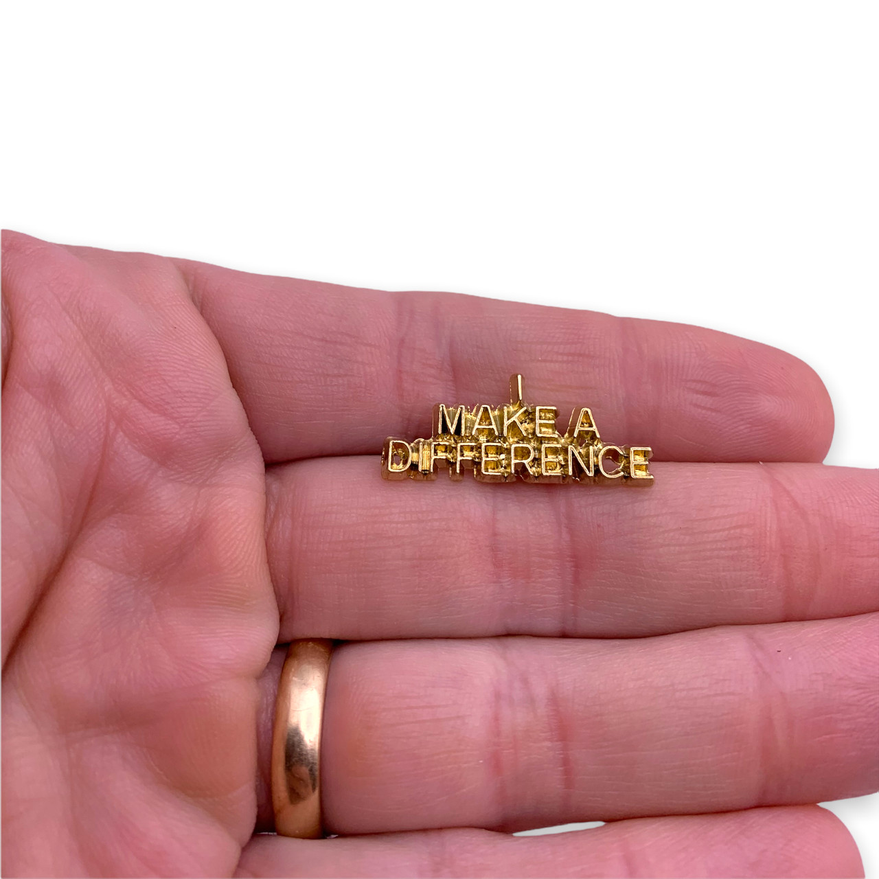 J07 I Make A Difference Lapel Pin | Recognition Pins Bulk | StockPins.com