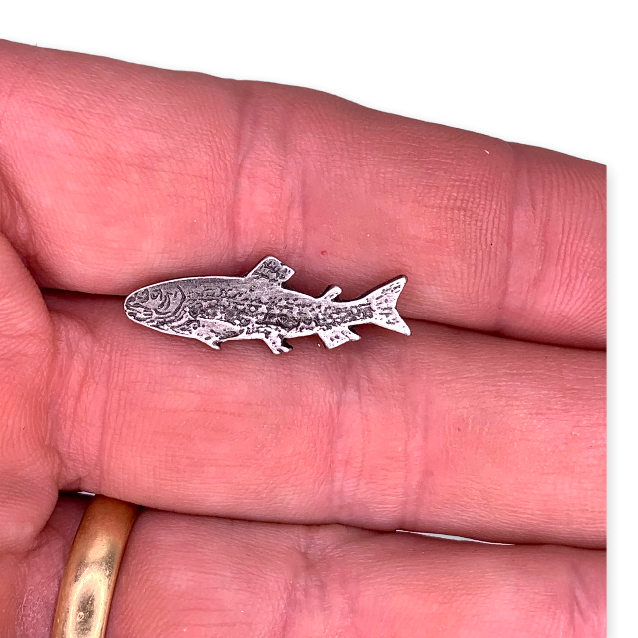 Salmon Lapel Pin | StockPins.com