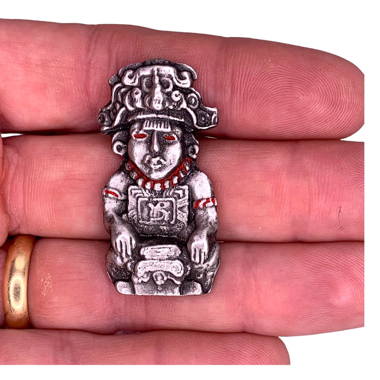 Aztec Warrior Lapel Pin | StockPins.com