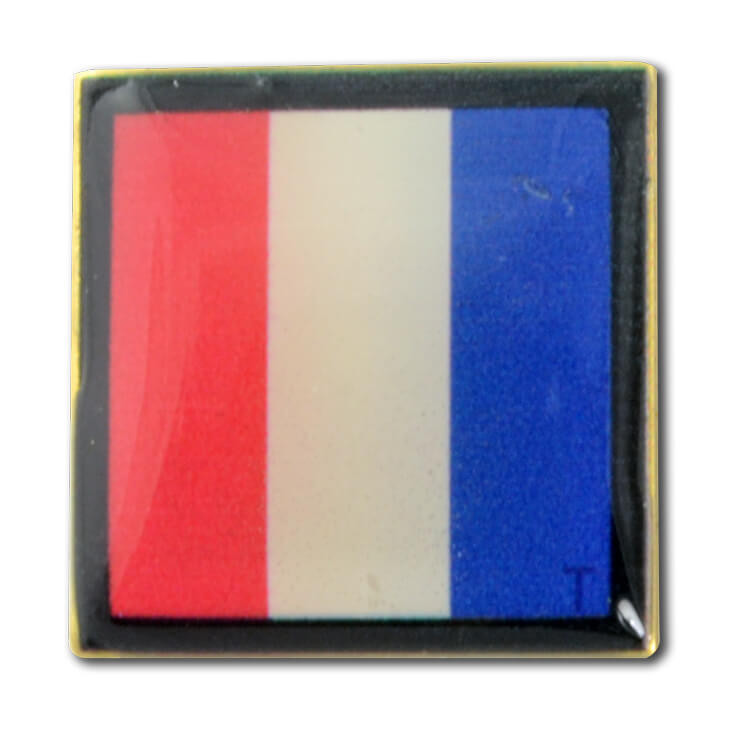 Nautical code flag T TANGO Pin or Magnet | StockPins.com