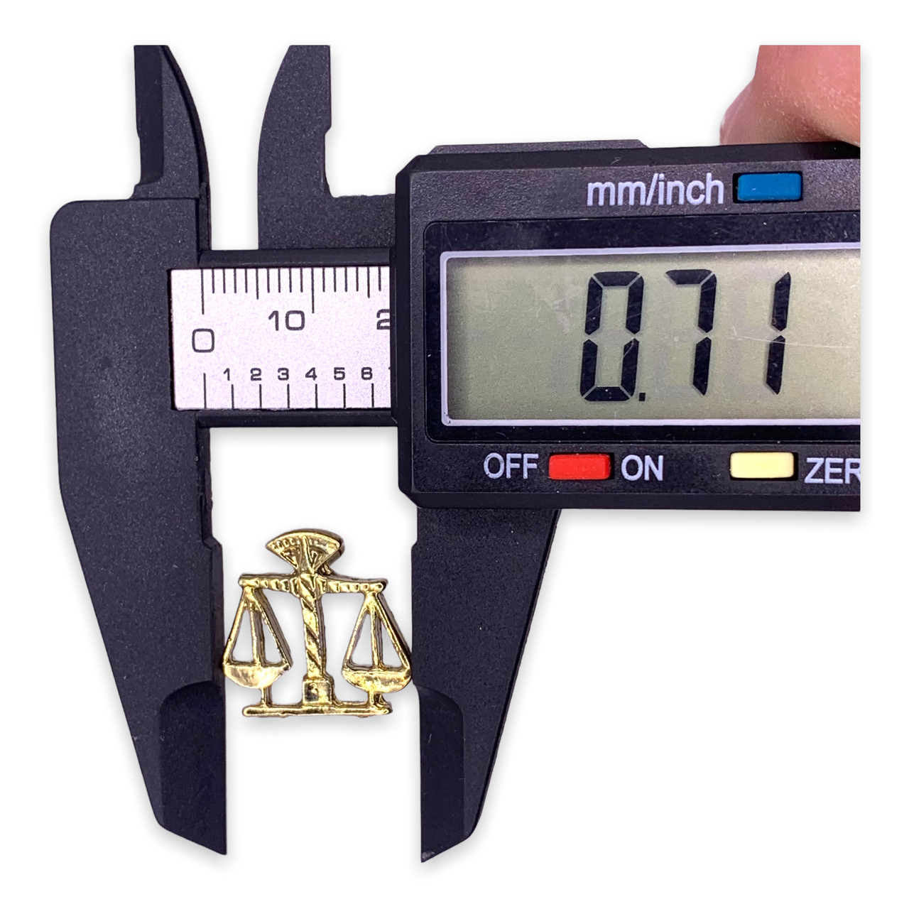 Scales of Justice Lapel Pin | Lawyer Lapel Pin | StockPins.com