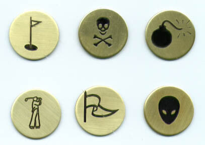 Wacky Ball Markers Set of 4 - StockPins.com