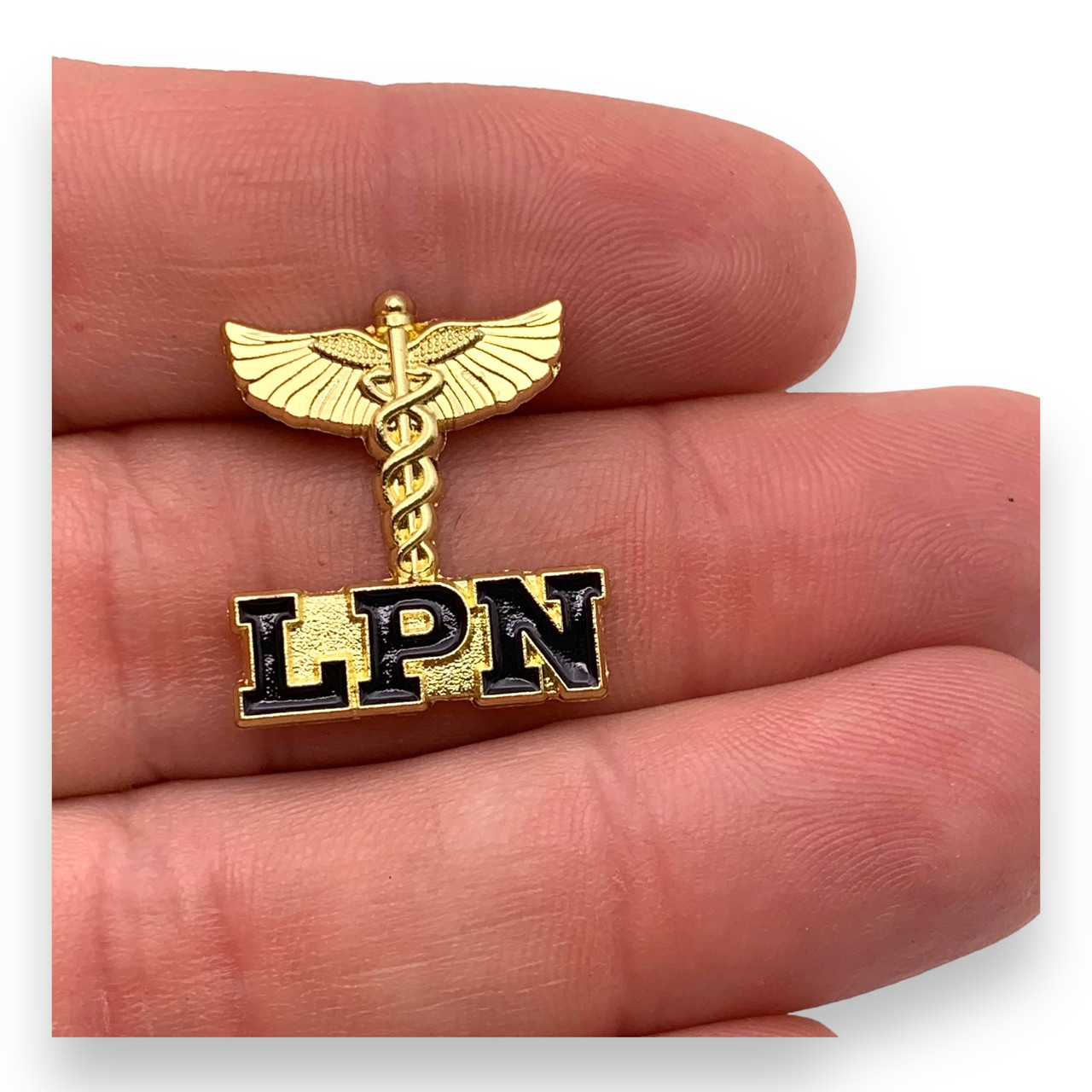 LPN Licensed Practical Nurse Lapel pin | StockPins.com