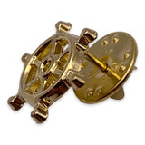 Ships Wheel Lapel Pin | Nautical Lapel Pins | StockPins.com