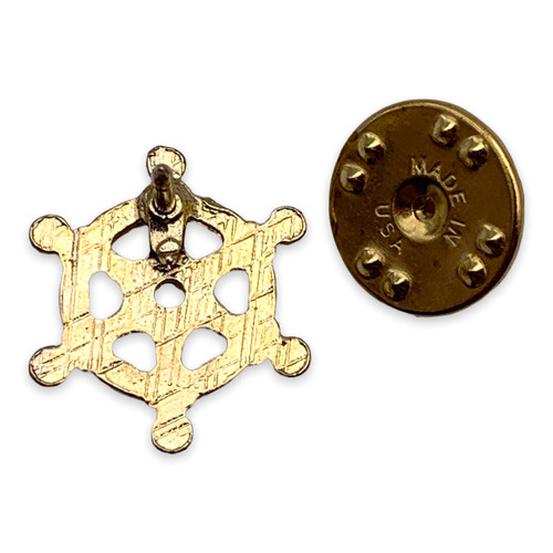 Ships Wheel Lapel Pin | Nautical Lapel Pins | StockPins.com