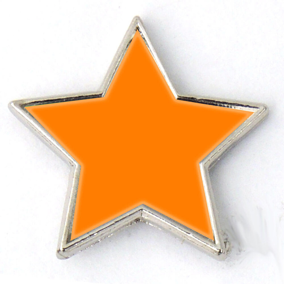 Colored Star Pin | Star lapel Pins Bulk | StockPins.com