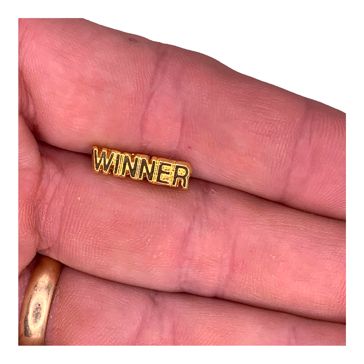Winner Lapel Pin | StockPins.com