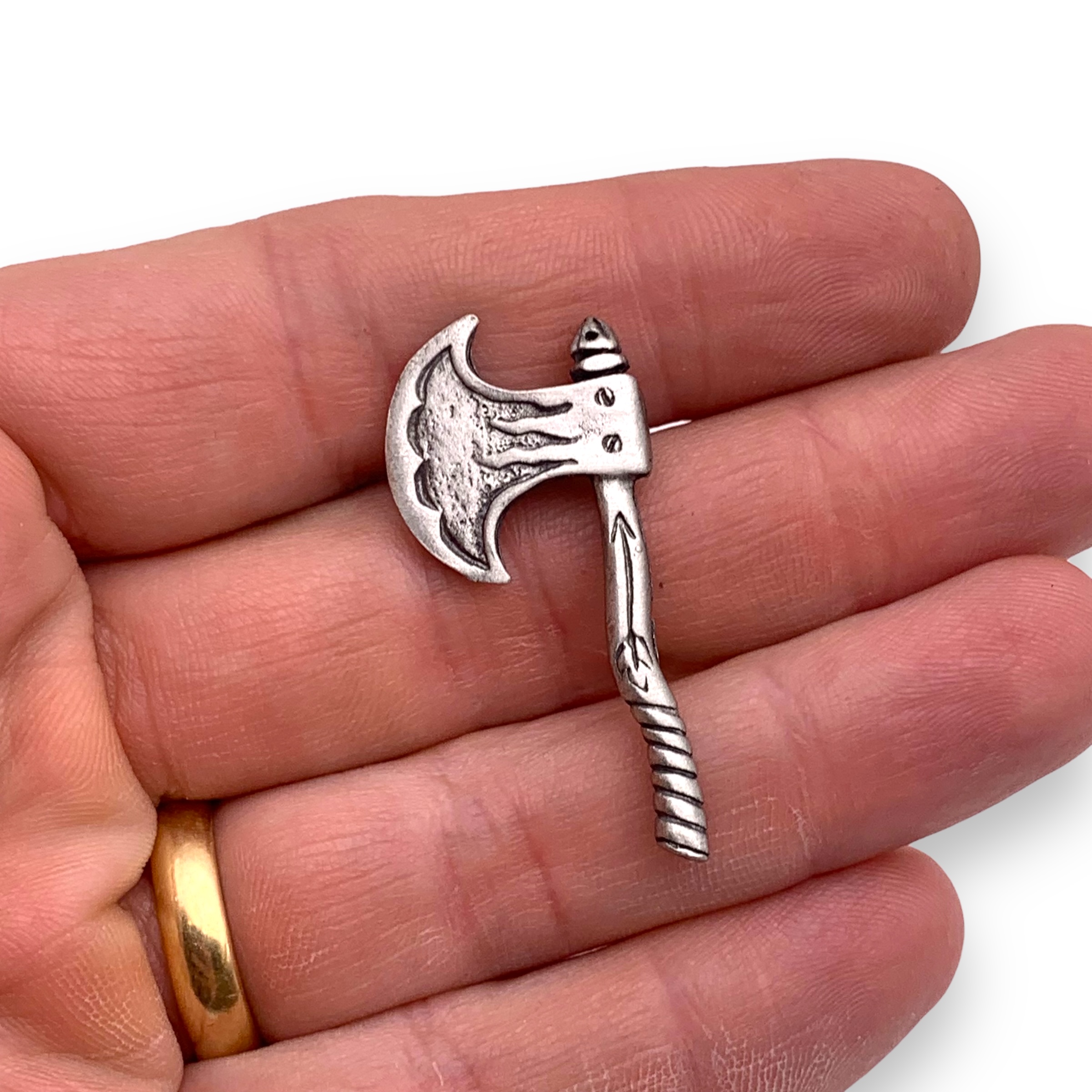 Battle Axe Lapel Pin | StockPins.com