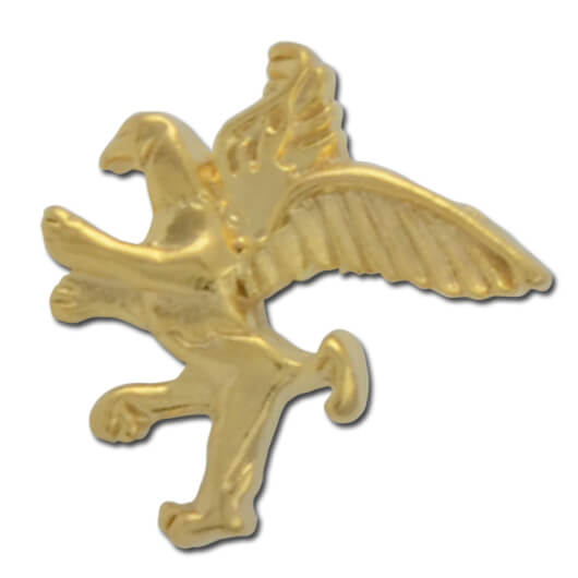 Griffin, griffon, or gryphon lapel pin | StockPins.com