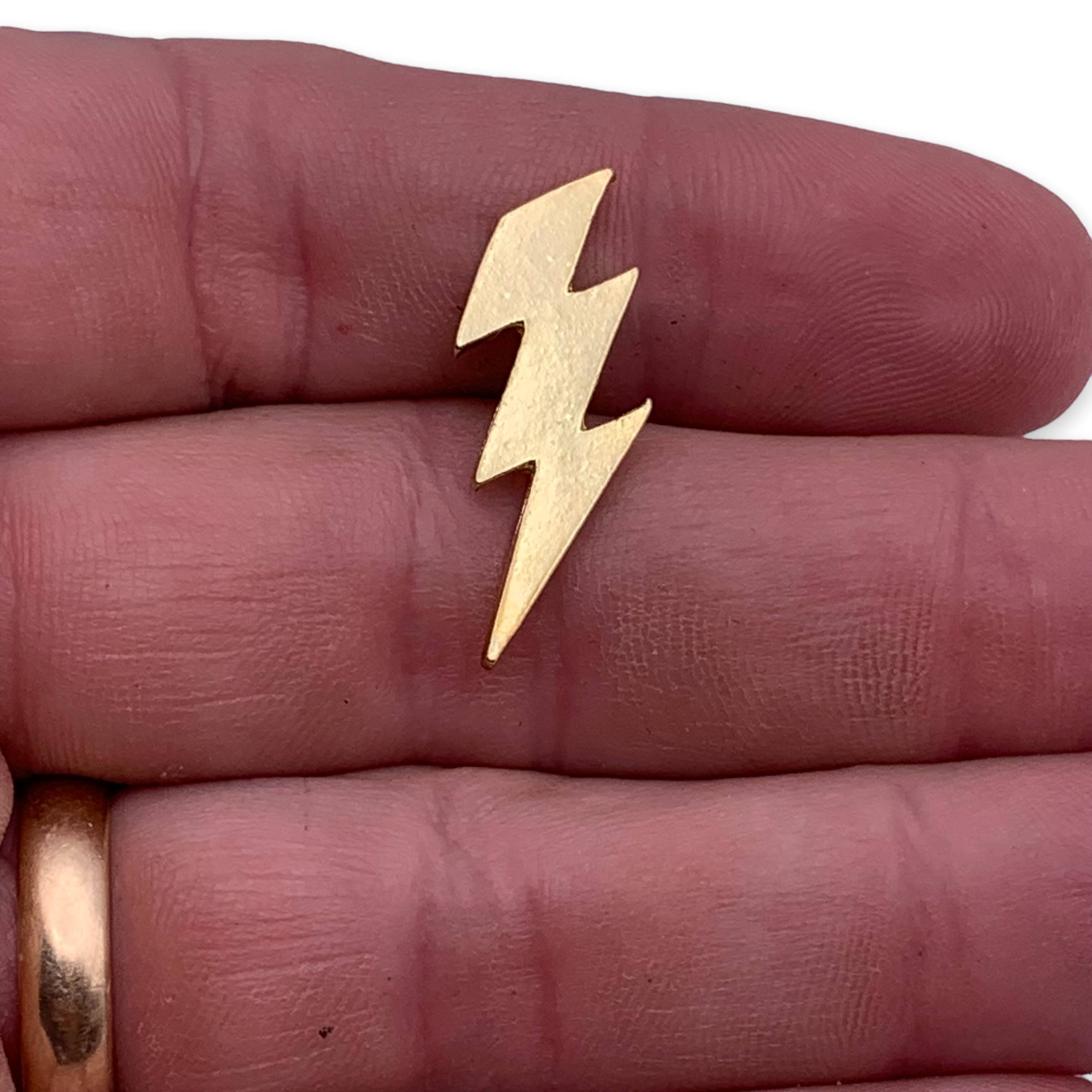 Lightning Bolt Lapel Pin | Lightning Bolt Apparel | StockPins.com