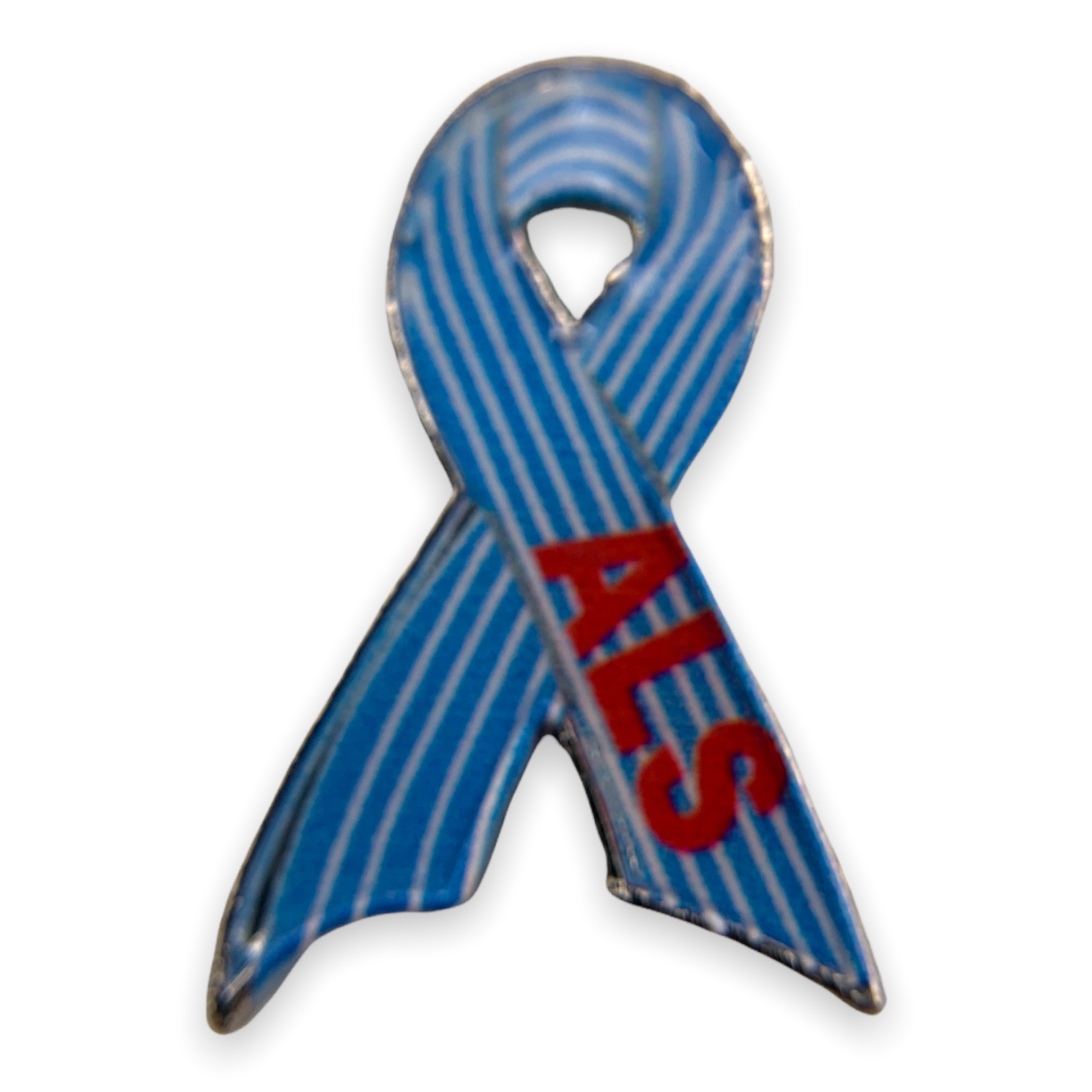 H30 ALS Awareness Pin | Lou Gehrig's Disease Ribbon Pin