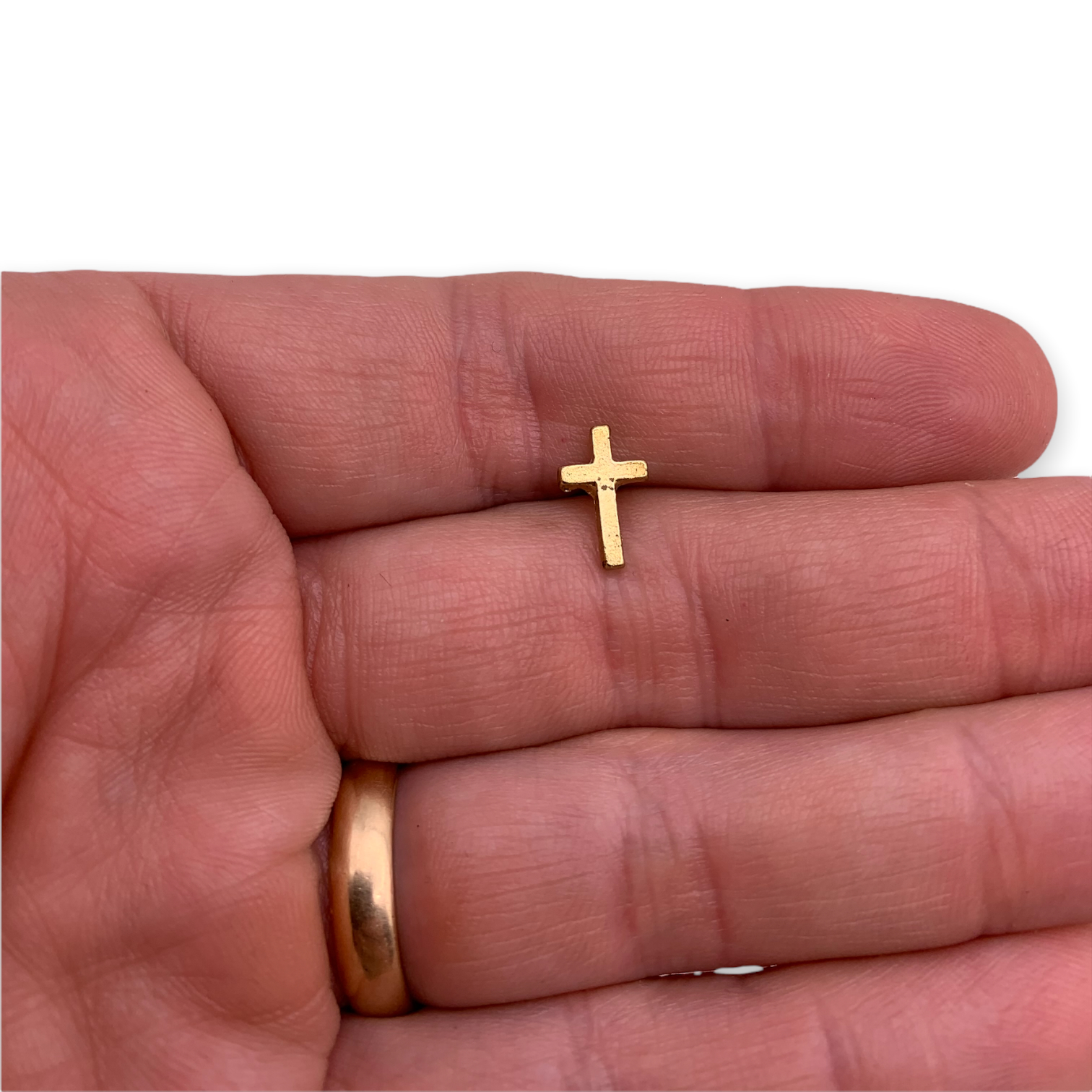 Cross Crucifix Lapel Pin }|Christian Pins | StockPins.com