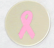 Pink Ribbon Coin - StockPins.com