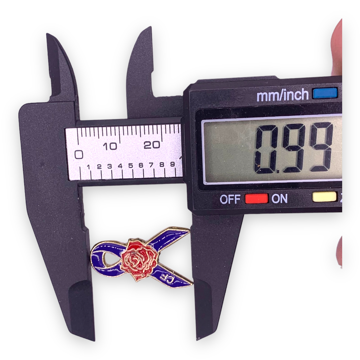 Cystic Fibrosis Ribbon Pin | Cystic Fibrosis Awareness Merchandise