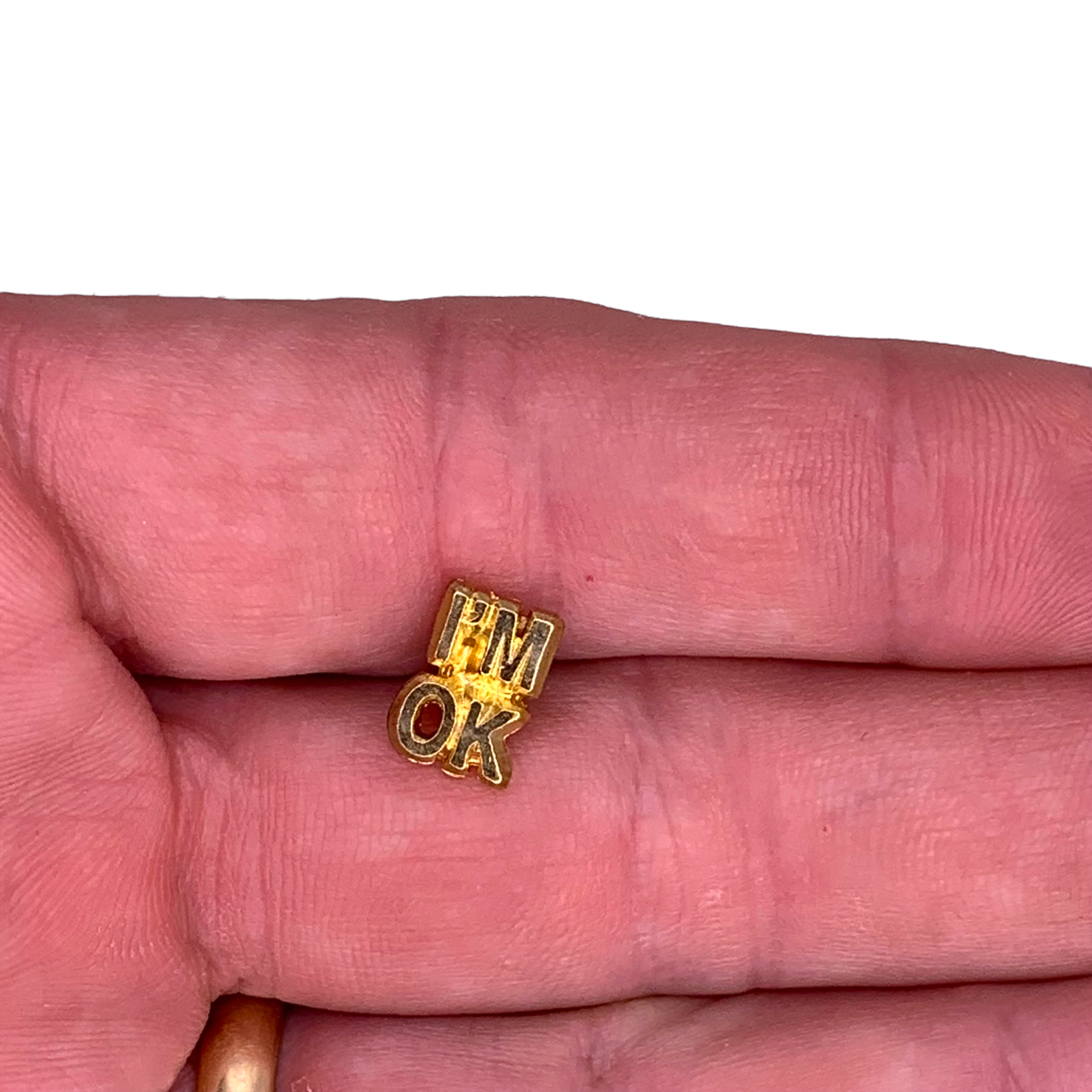 Im OK Lapel Pin | Recovery | StockPins.com