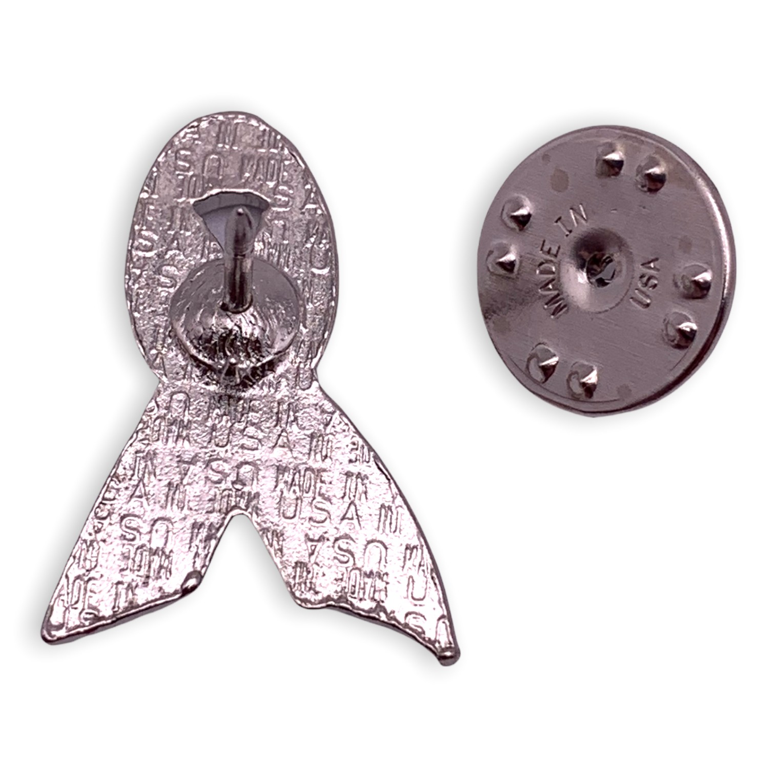 Ovarian Cancer Awareness Ribbon Pin | StockPins.com