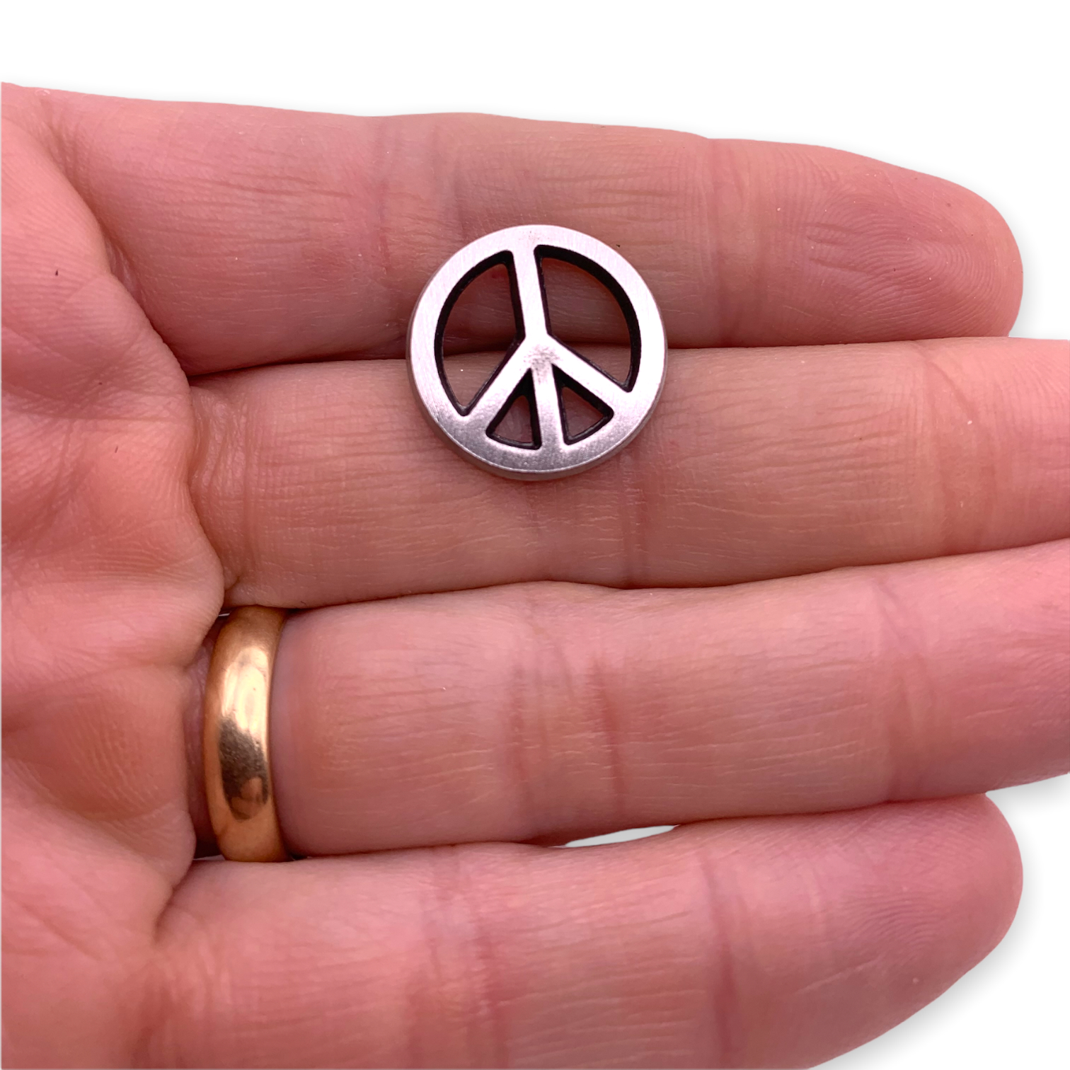 Peace Symbol Lapel Pin | Peace Sign Jewelry | StockPins.com