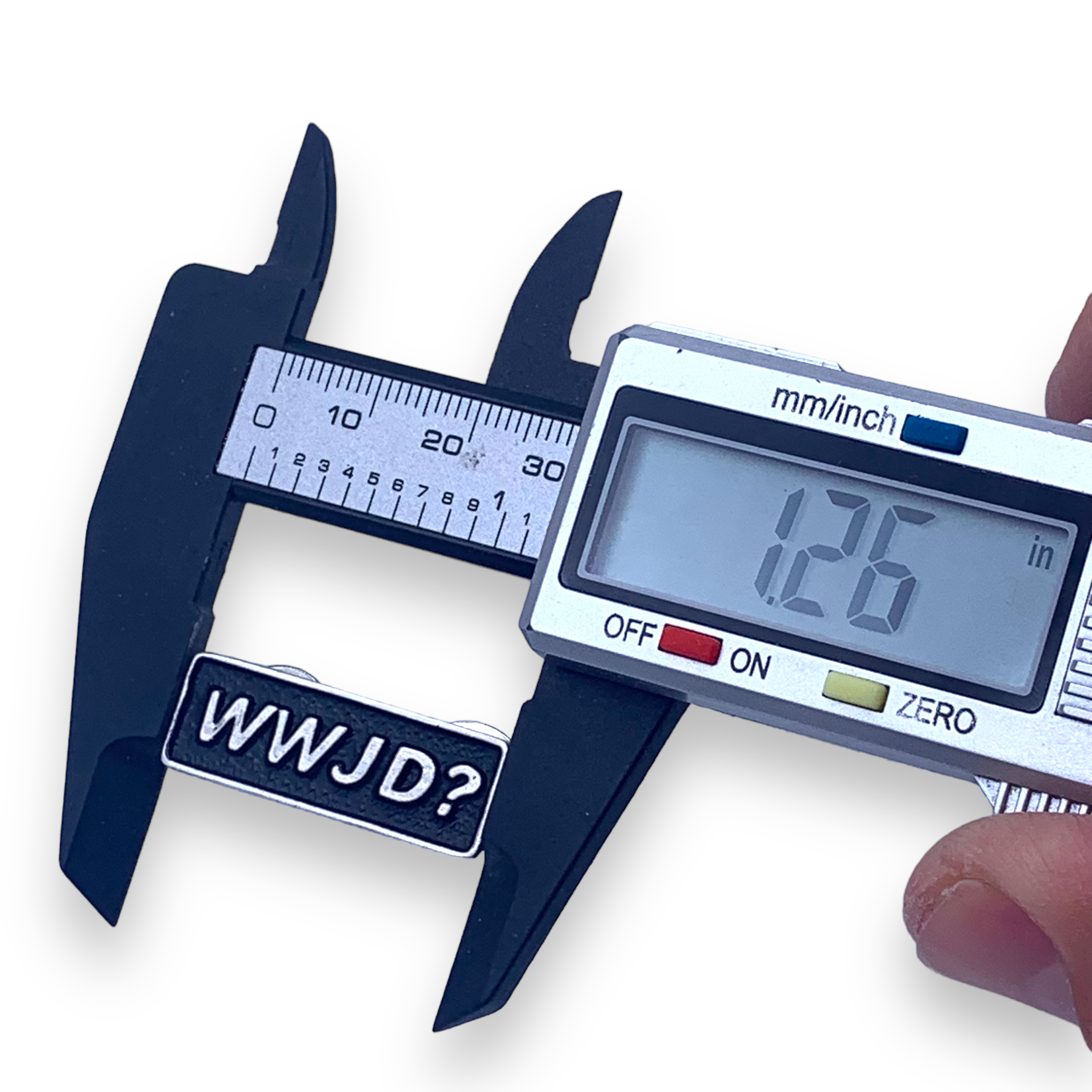 What Would Jesus Do WWJD Lapel Pin | Stockpins.com